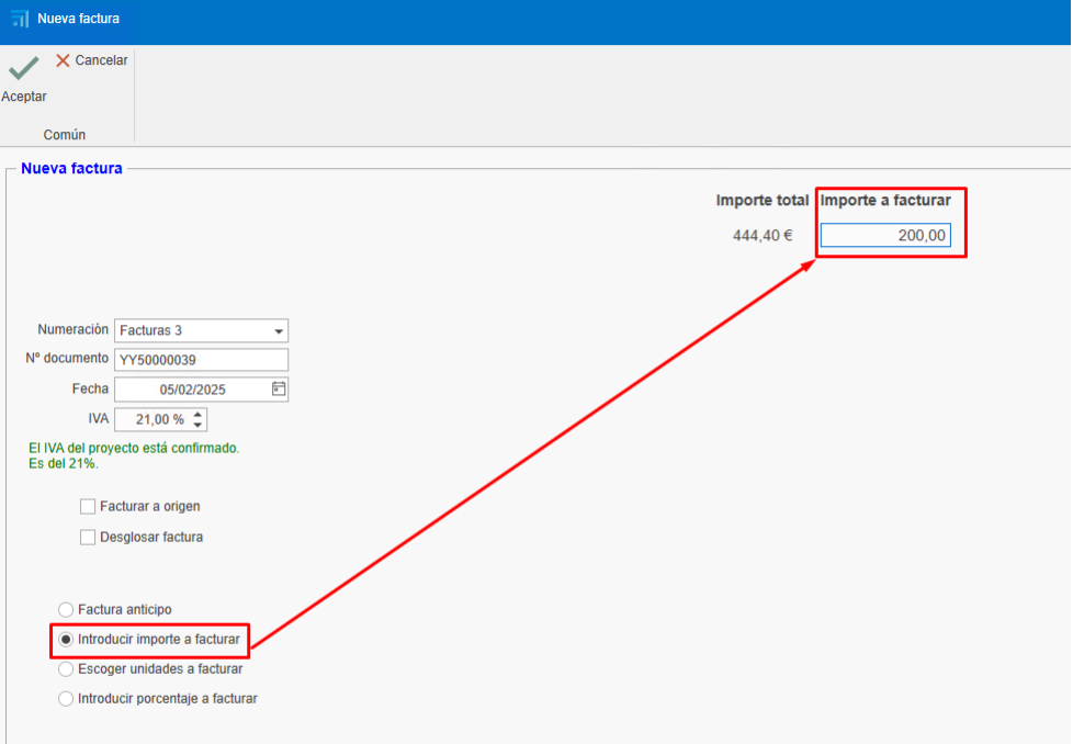 2. Facturación - Documentos