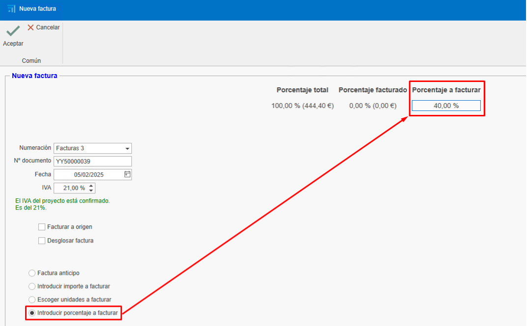 2. Facturación - Documentos
