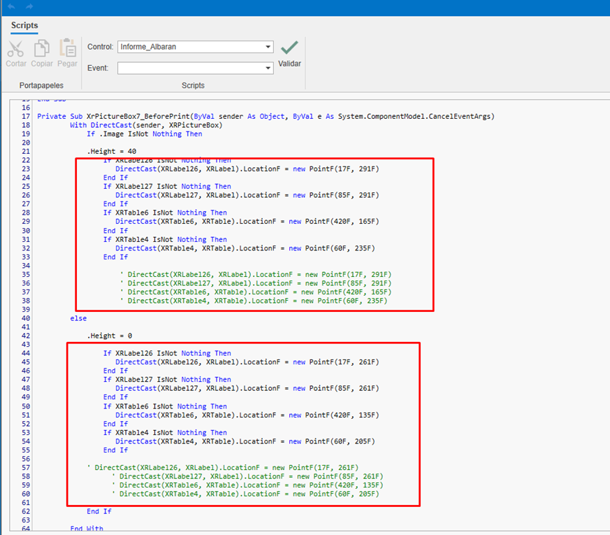 3. Creación y Edición de Informes Personalizados - Documentos